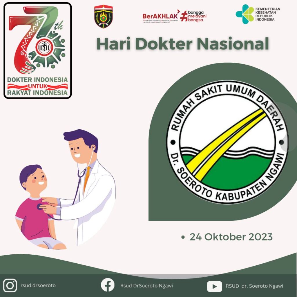 Memperingati Hari Dokter Nasional Tahun 2023 – RSUD Dr. Soeroto Kabupaten Ngawi